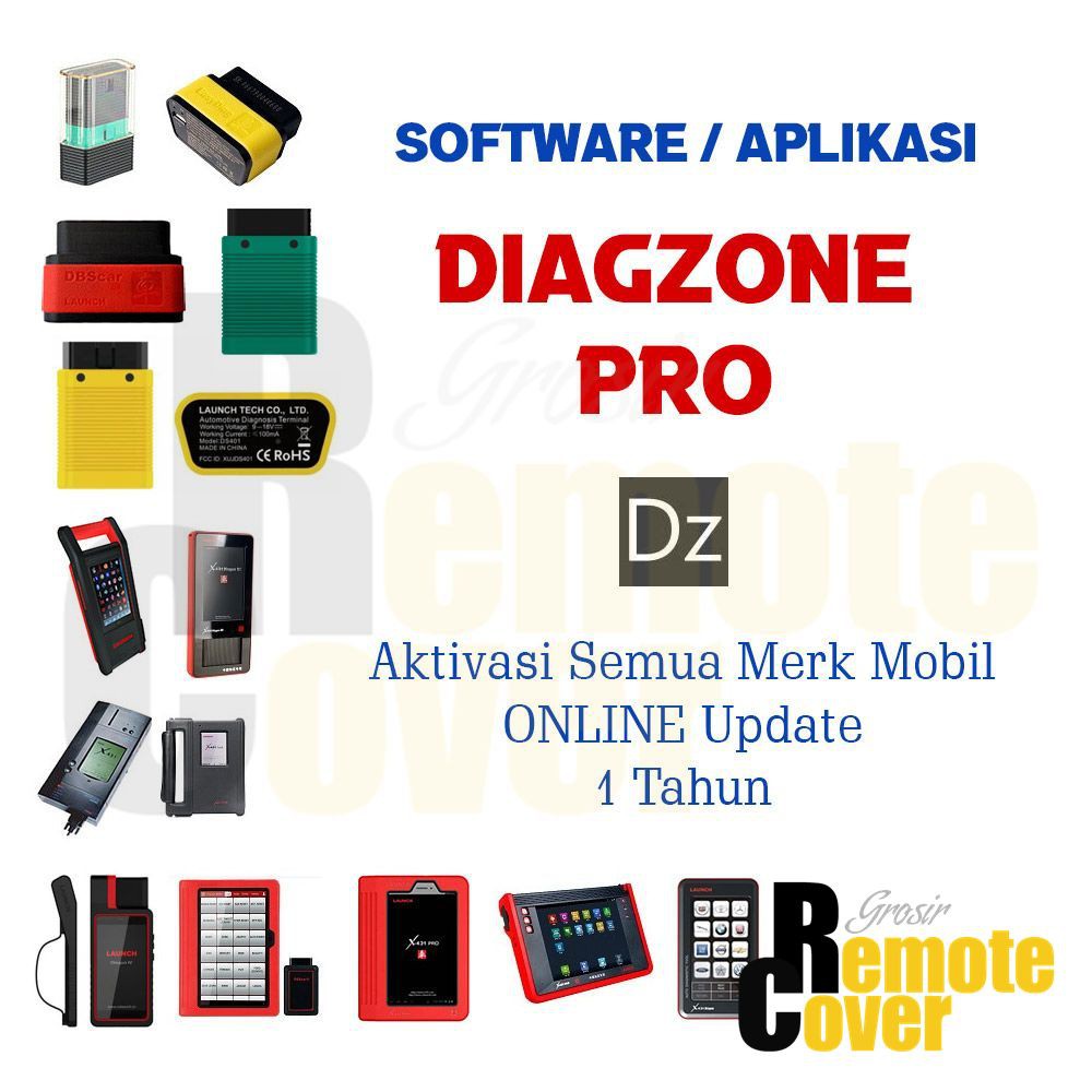 Jual Aktivasi Full Software Diagzone Pro Launch Easydiag Golo X431 ...