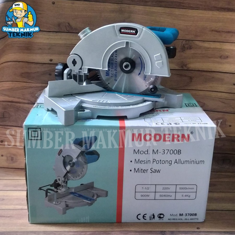 Jual Mesin Miter Saw Mitter 7" 7 inch M-3700B M3700 M 3700 Potong Aluminium Modern | Shopee ...