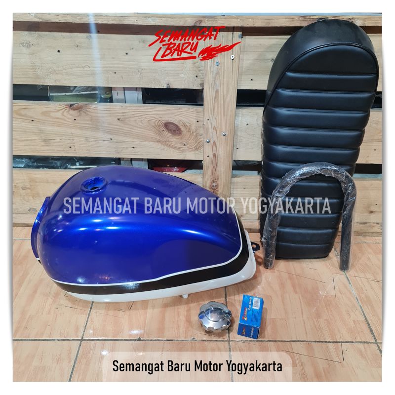 Jual TANGKI CUSTOM JAPSTYLE SCRAMBLER PLUS JOK CUSTOM TIGER THUNDER ...
