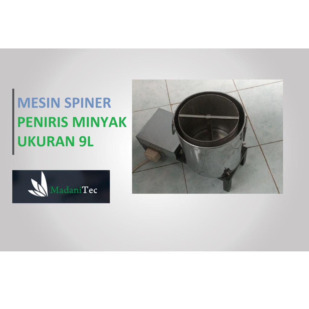 Jual Mesin Spinner Peniris Minyak 9 liter | Shopee Indonesia
