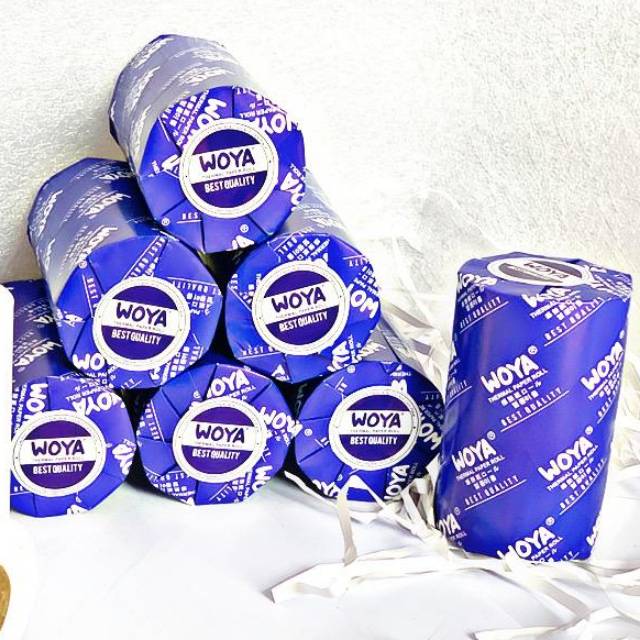 Jual WOYA Kertas Kasir Struk Paper Roll Termal 80x48 Thermal POS ...