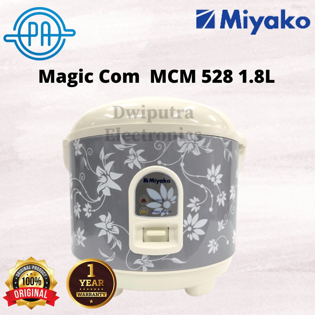 Jual MAGIC COM MAGICCOM RICE COOKER Warmer Plus 1.8 Liter MCM 528 ...