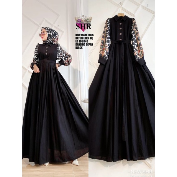 Jual GAMIS NEW MAXI DRESS (SHR) | Shopee Indonesia