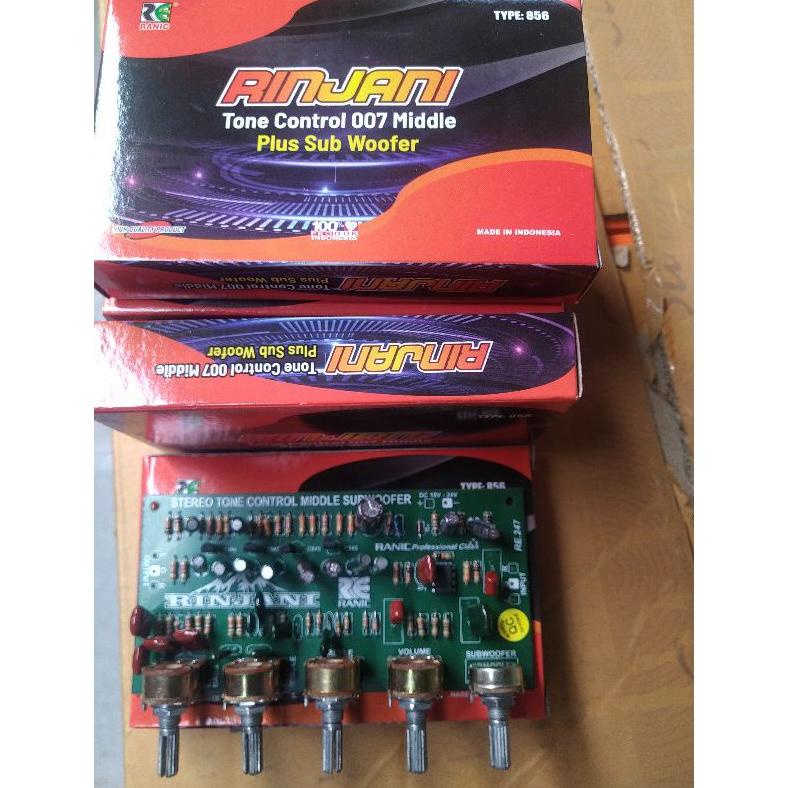 Jual Kit Tone Control Stereo Middle Plus Subwoofer Dc 12V ( 856 ...