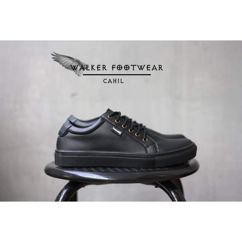 Jual Sepatu Walker Cahill Original Sneakers Kulit Pria Casual Formal Ori | Shopee Indonesia