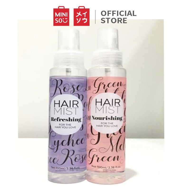 Jual MINISO HAIR MIST 100ML ( NEW PACKAGING ) | Shopee Indonesia
