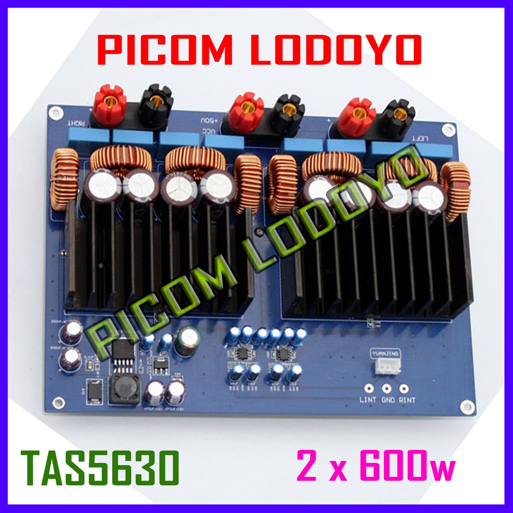 Jual Power TAS5630 600w + 600w Digital Audio Amplifier Class D Super Hi-Fi High Premium Quality ...