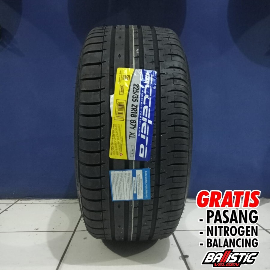 Jual Ban mobil tubles ceper 225/35 R18 merek ACCELERA PHI-R 225 35 Ring 18 radial murah | Shopee ...