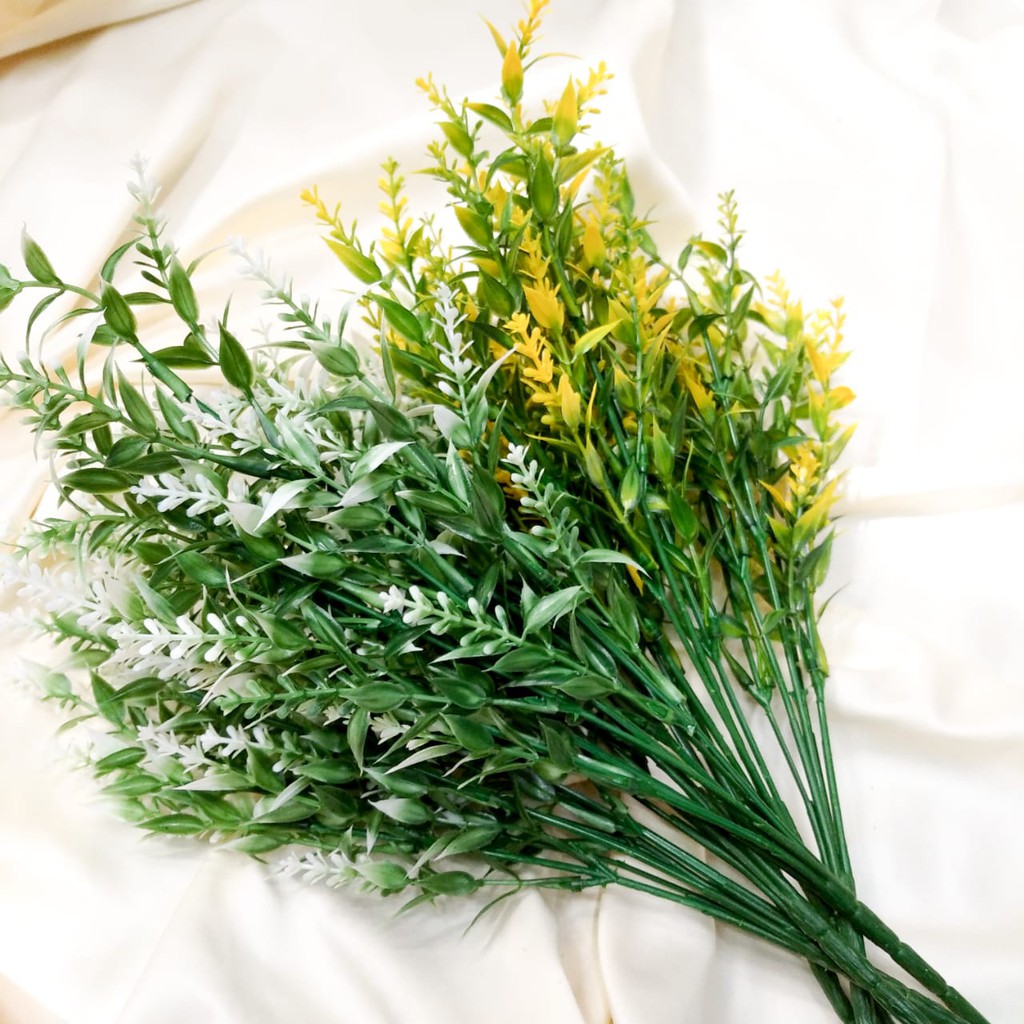 Jual Bunga Hias Rumput Lavender Artificial Hiasan Seserahan, Mahar ...