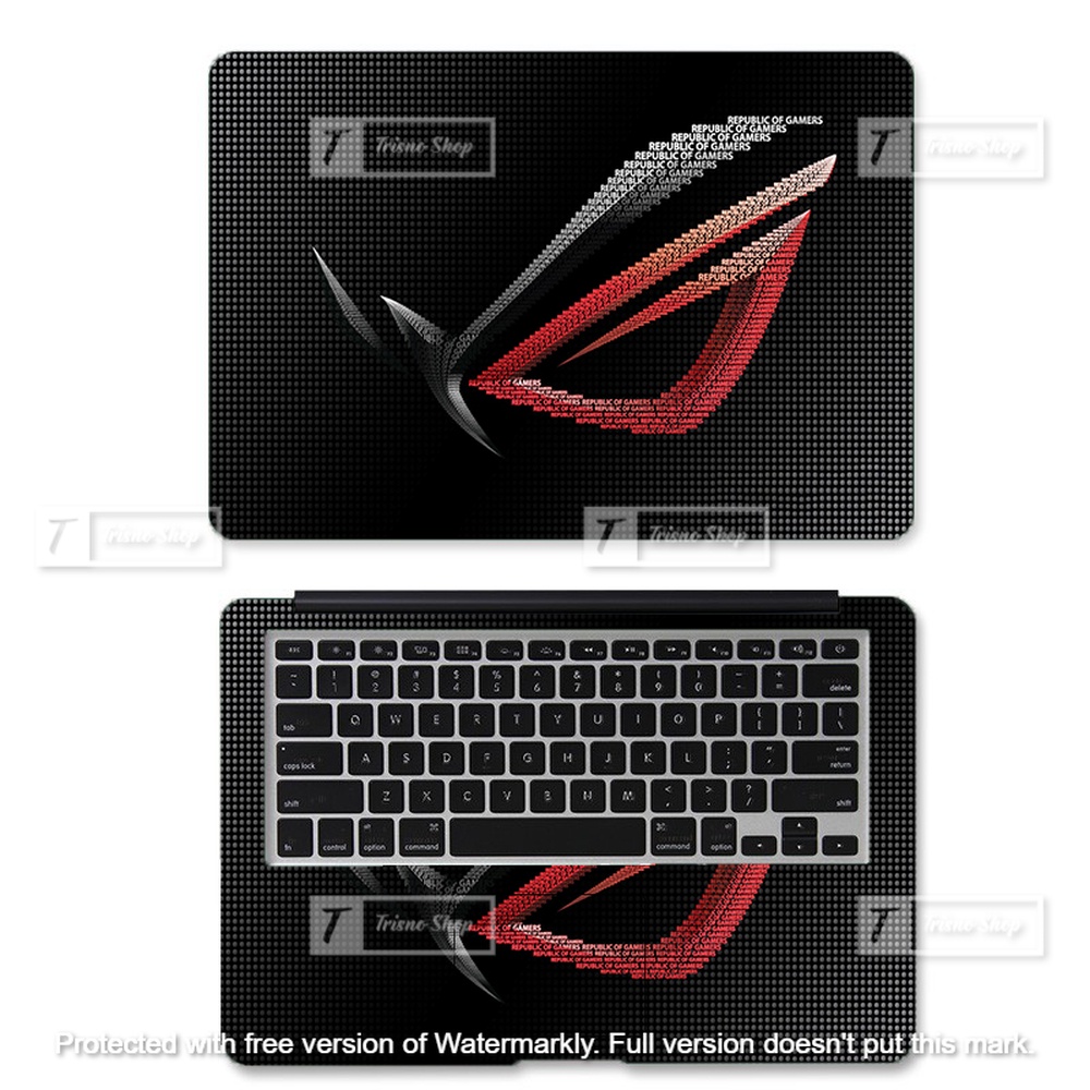 Jual Stiker Laptop | Garskin Laptop | Asus ROG + Laminasi | Shopee ...