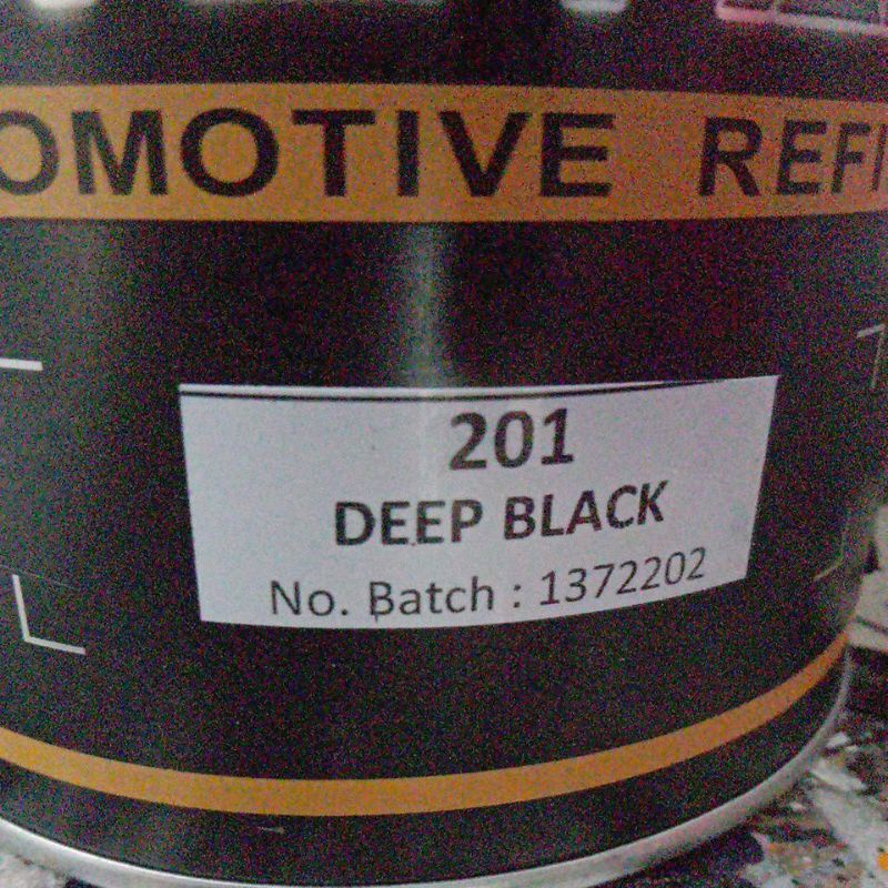 Jual cat pu deep black / hitam 200ml | Shopee Indonesia