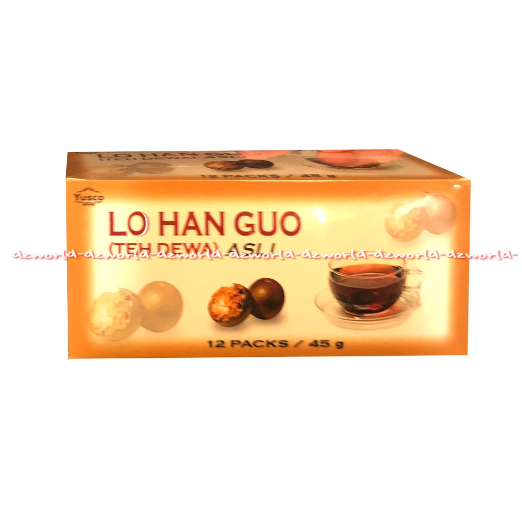 Jual Lo Han Guo Teh Dewa 12 Pack terbuat dari buah asli china yang kaya ...