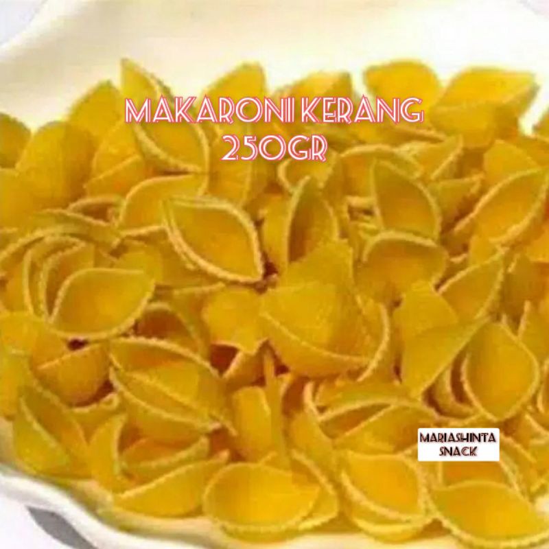 Jual 250g Makaroni Kerang Mentah 250 g | Shopee Indonesia