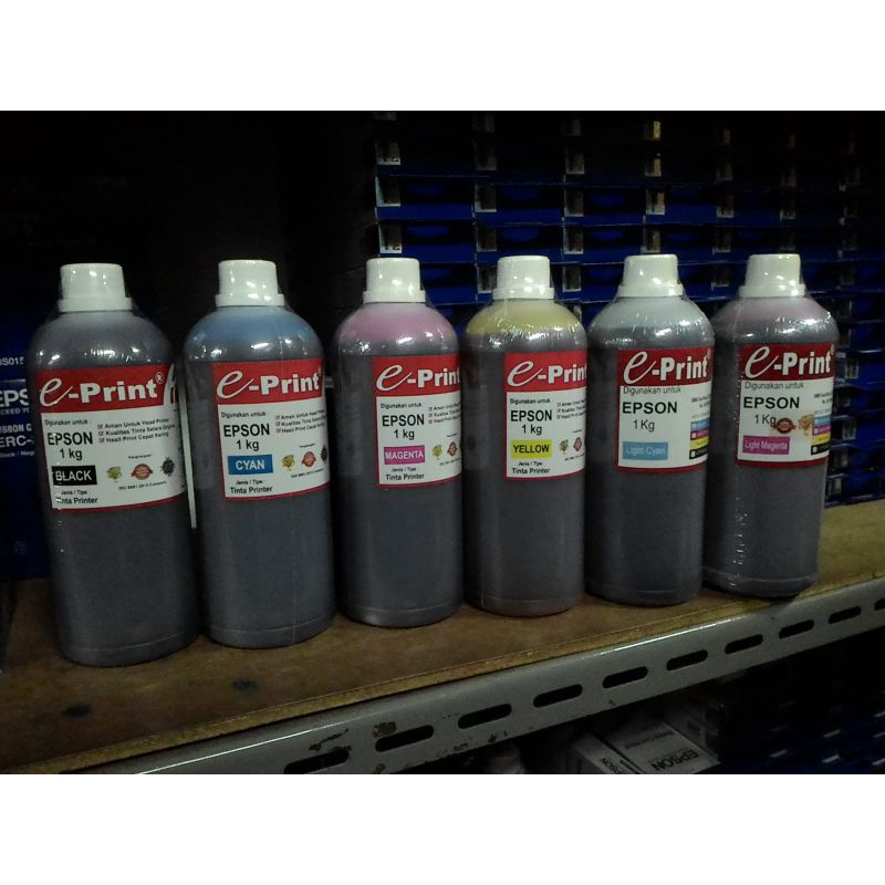 Jual Tinta Botol Refill E-Print 1 Liter Epson | Shopee Indonesia
