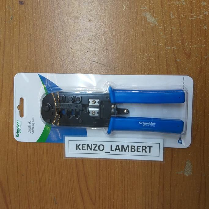 Jual tang crimping Konektor Rj 45 schneider | Shopee Indonesia