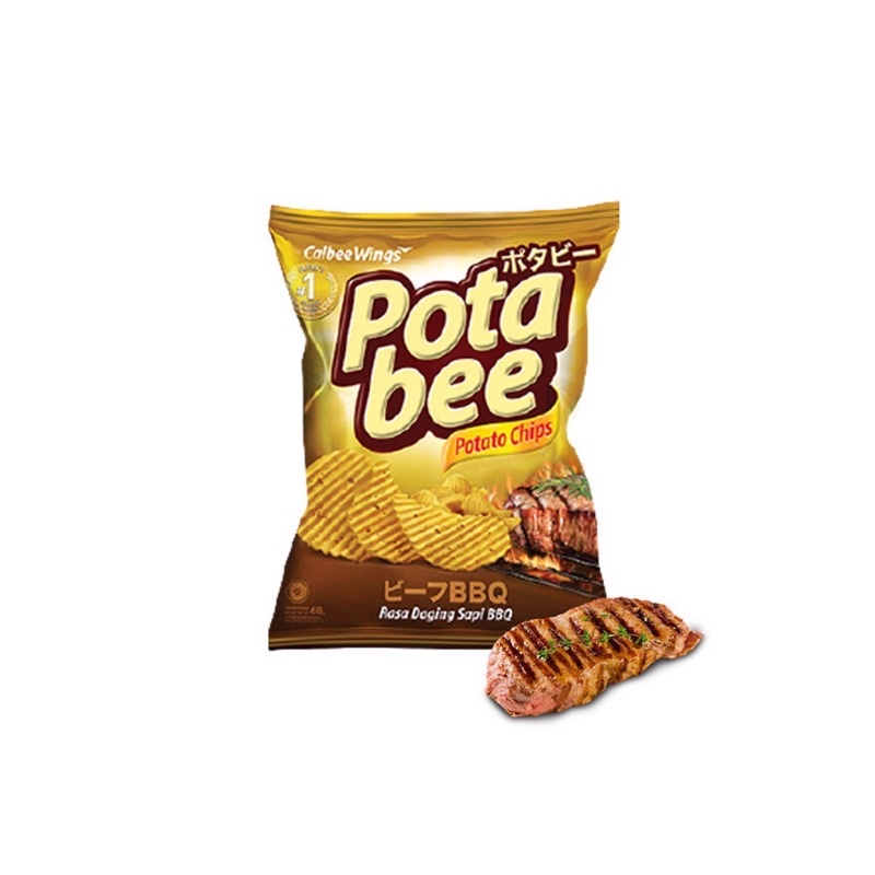 Jual Potabee Beef Bbq 68gr / Ayam Bakar / Wagyu Beef / Black Truffle ...