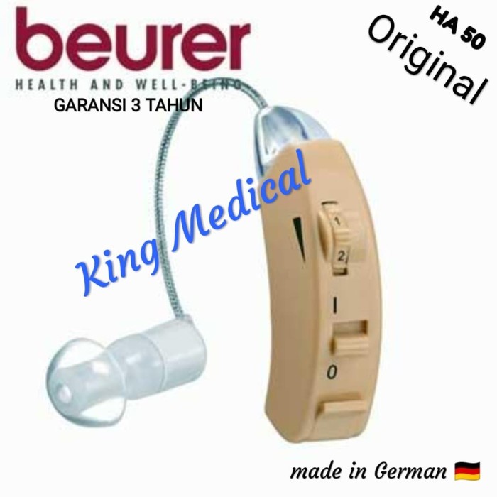 Jual BEURER HA50 Alat Bantu Dengar/ Hearing Aid HA 50 ( garansi 3 tahun) | Shopee Indonesia