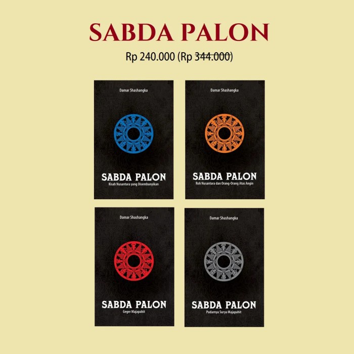 Jual SABDA PALON: Epos Kejayaan dan Kehancuran Majapahit | Shopee Indonesia