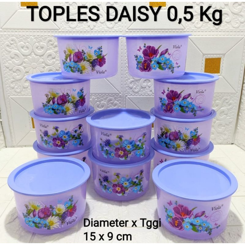 Jual Toples Daisy / Viola Ukuran Setengah Kg Isi 12 Pcs | Shopee Indonesia