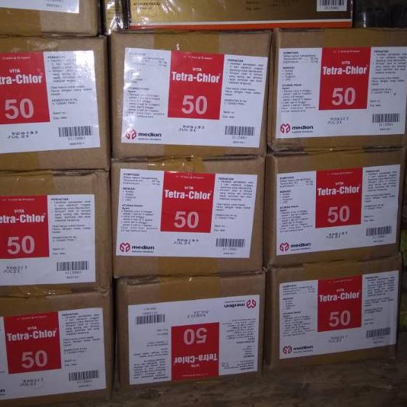 Jual GROSER Tetrachlor botol isi 50 kapsul | Shopee Indonesia
