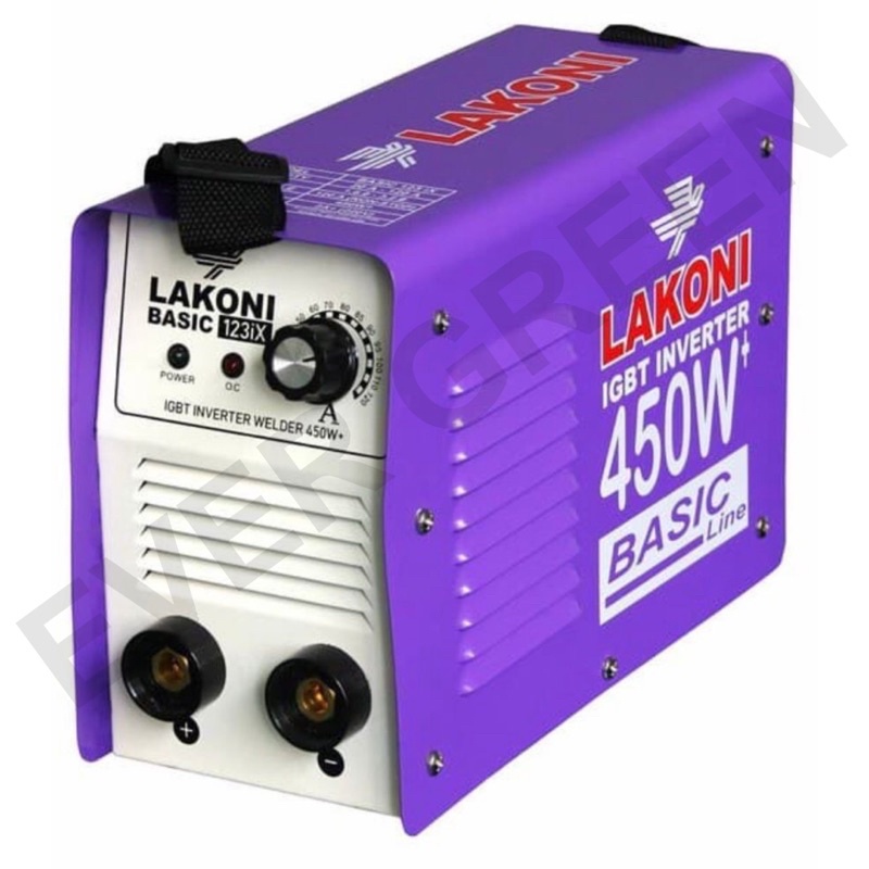 Jual Mesin Las Listrik Lakoni Basic 450 Watt Travo Inverter 120A Trafo Lakoni Basic 123iX 450W ...