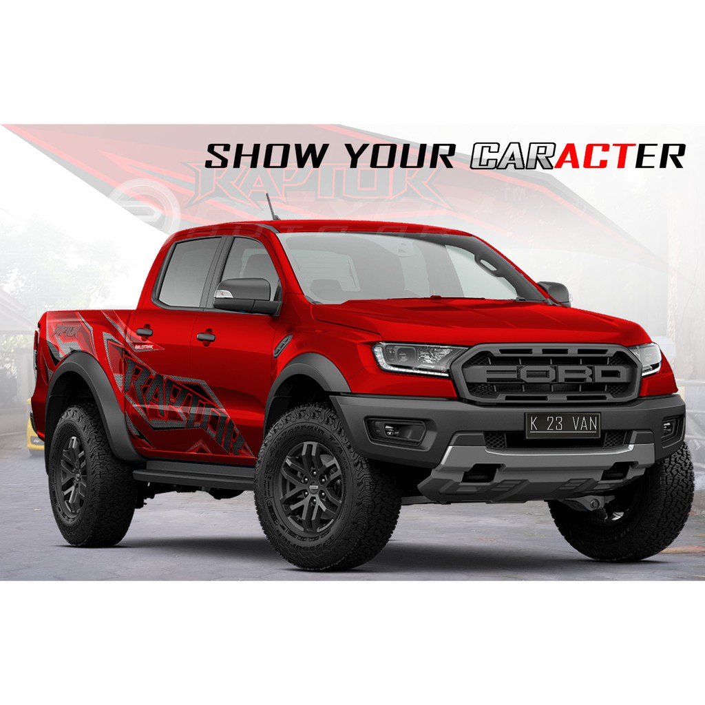 Jual Decal Ford Ranger RAPTOR T6 | Shopee Indonesia