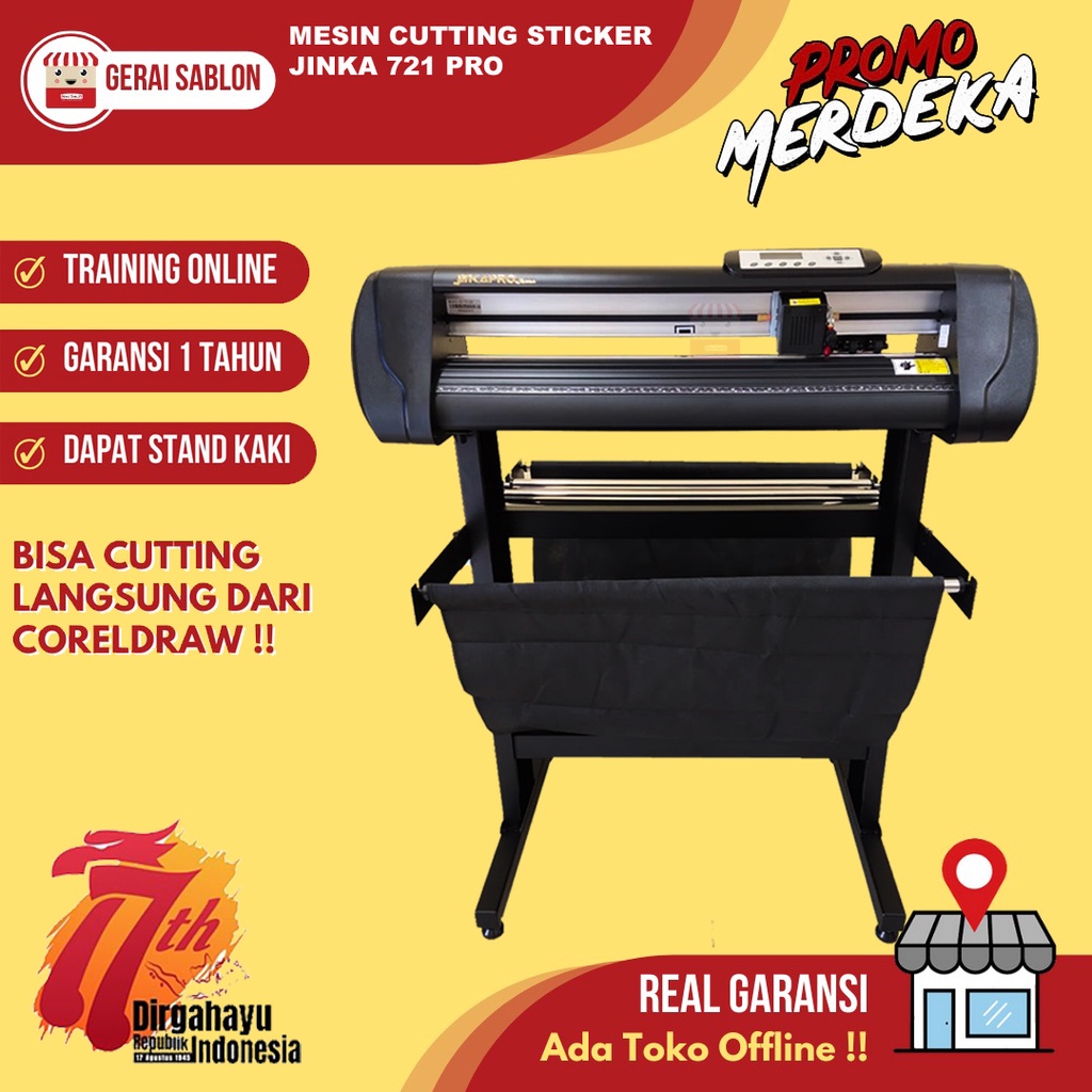 Jual MESIN CUTTING STICKER 721 PRO | COREL DRAW | Shopee Indonesia