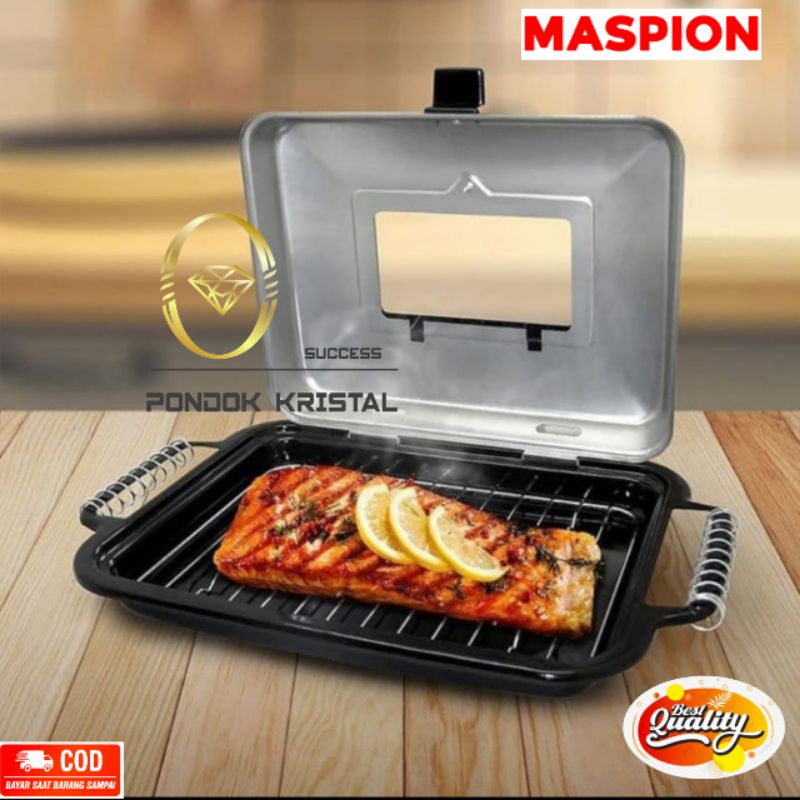 Jual Panggangan Daging Serbaguna Maspion Crystal Oven / Panggangan Ikan ...