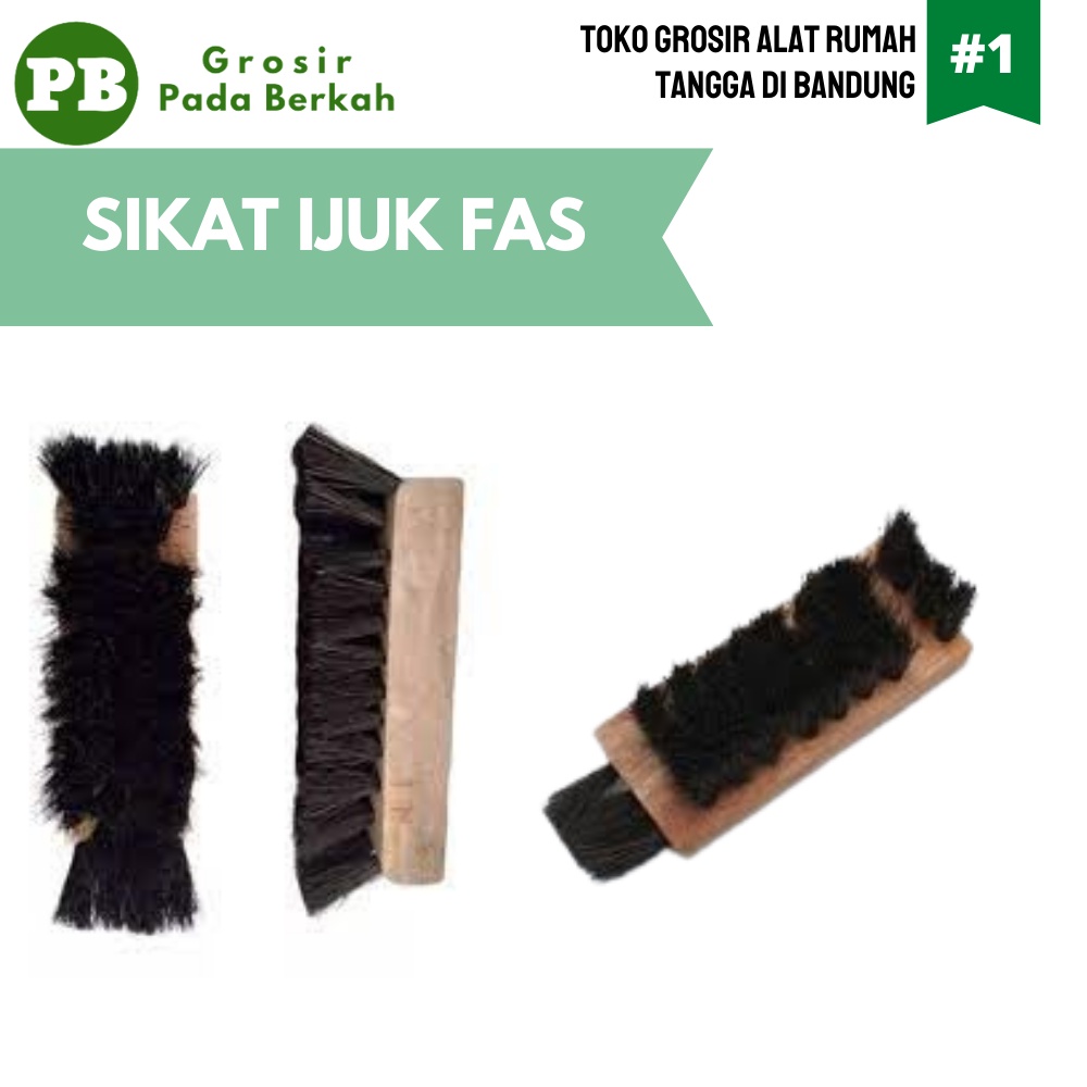 Jual Sikat Lantai Ijuk Kayu Merk FAS Sikat WC Sikat Kamar Mandi Sikat ...