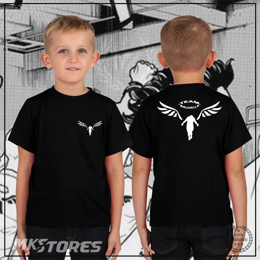 Jual Tshirt Kaos Anak Team Walhalla / Team Valhalla Anime Tokyo ...