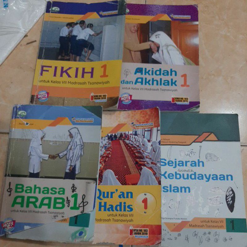 Jual Buku MTs kelas 7 arab,fikih,quran hadis,akidah,SKI Penerbit Aqila | Shopee Indonesia