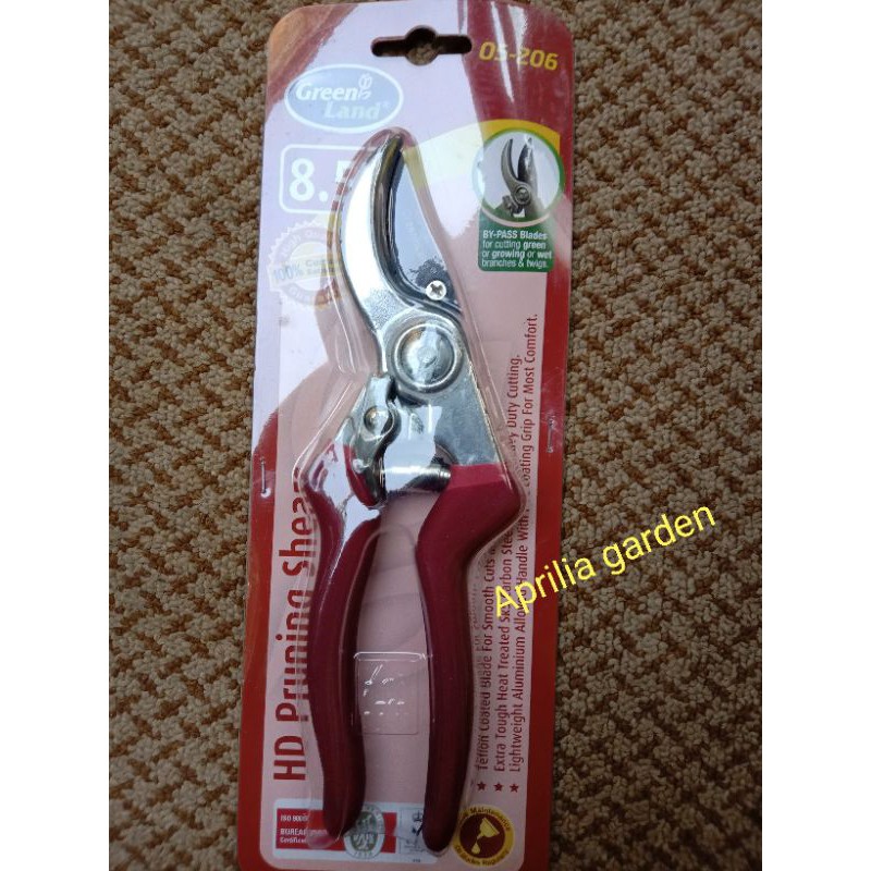Jual Gunting Dahan Greenland /Gunting Stek/Gunting Tanaman | Shopee ...