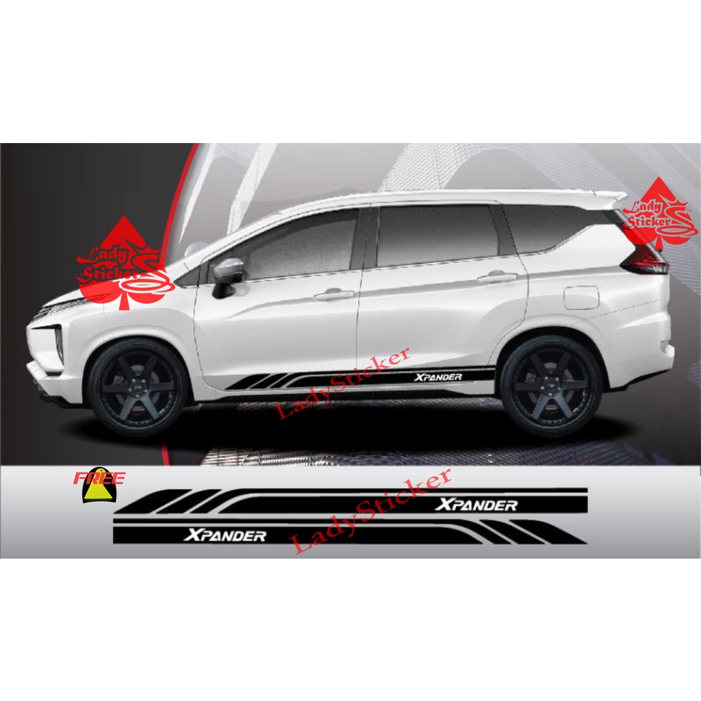 Jual CUTTING STICKER STIKER MOBIL XPANDER STIKER LIST MOBIL MITSUBISHI ...