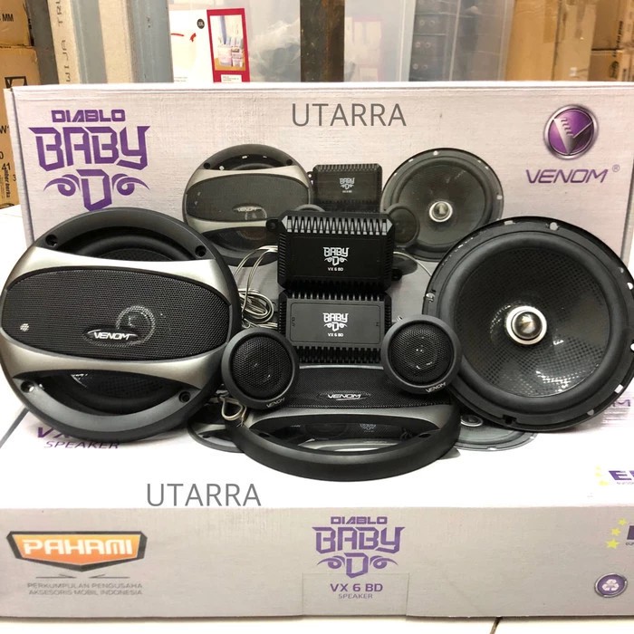 Jual SPEAKER MOBIL VENOM VX6BD SPEAKER MOBIL 6 INCH | Shopee Indonesia