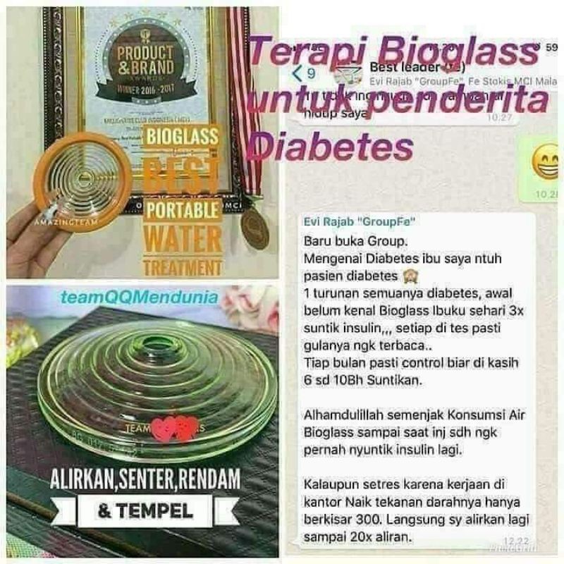 Jual MCI Bioglas Vortex buat air heksagonal/ alkali jd mudah uk 15 cm ...