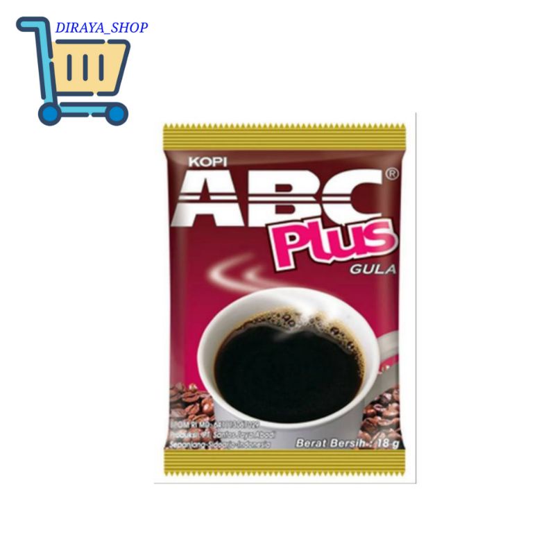 Jual Kopi ABC Plus Gula Isi 10 Sachet Original | Shopee Indonesia