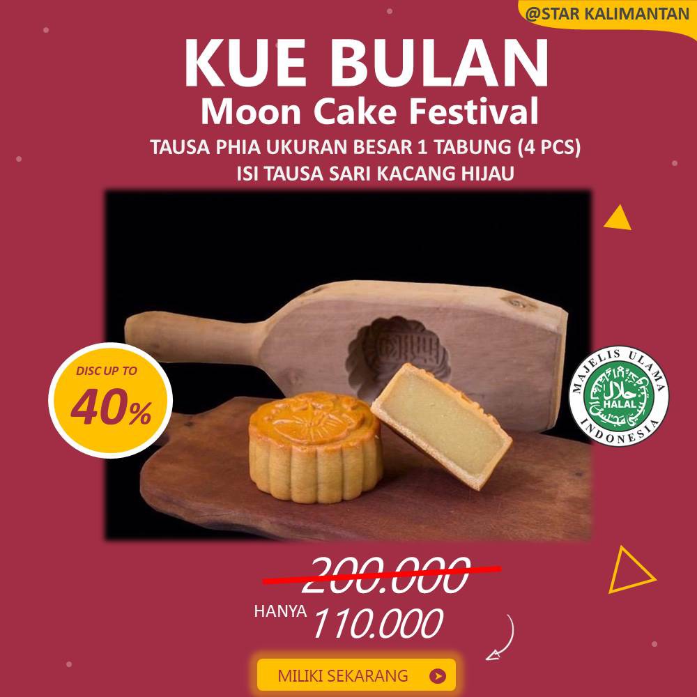 Jual PROMO KUE BULAN MOONCAKE TONG CIU PIA TAUSA PIA BESAR ISI SARI ...