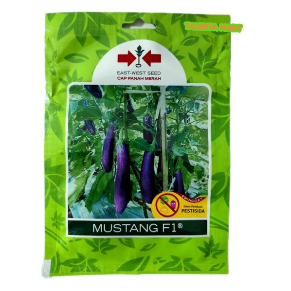 Jual CAP PANAH MERAH - BENIH TERONG UNGU MUSTANG F1 ISI 400 BIJI | Shopee Indonesia