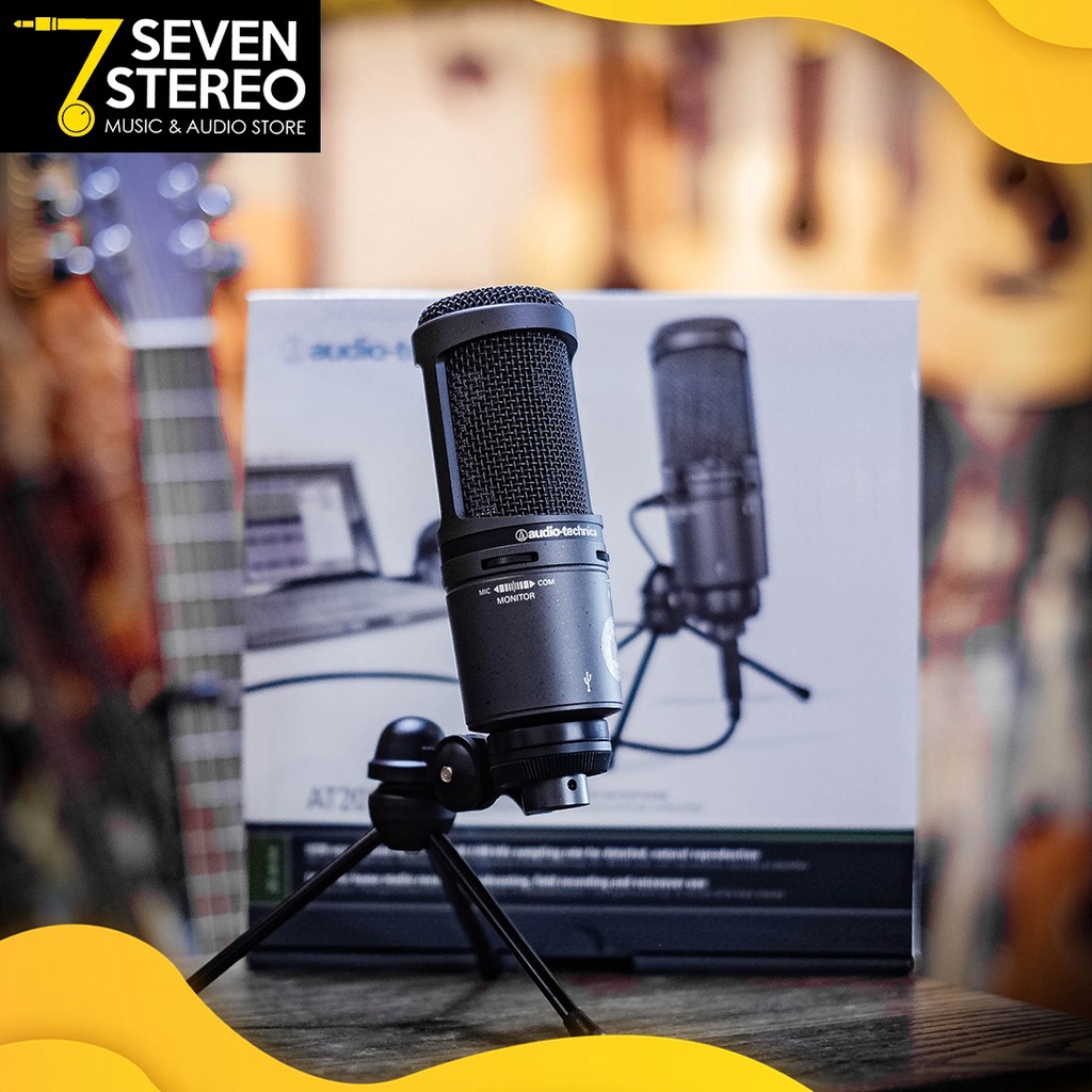 Jual Audio Technica AT2020USB+ AT2020 USB Condenser Mic | Shopee Indonesia