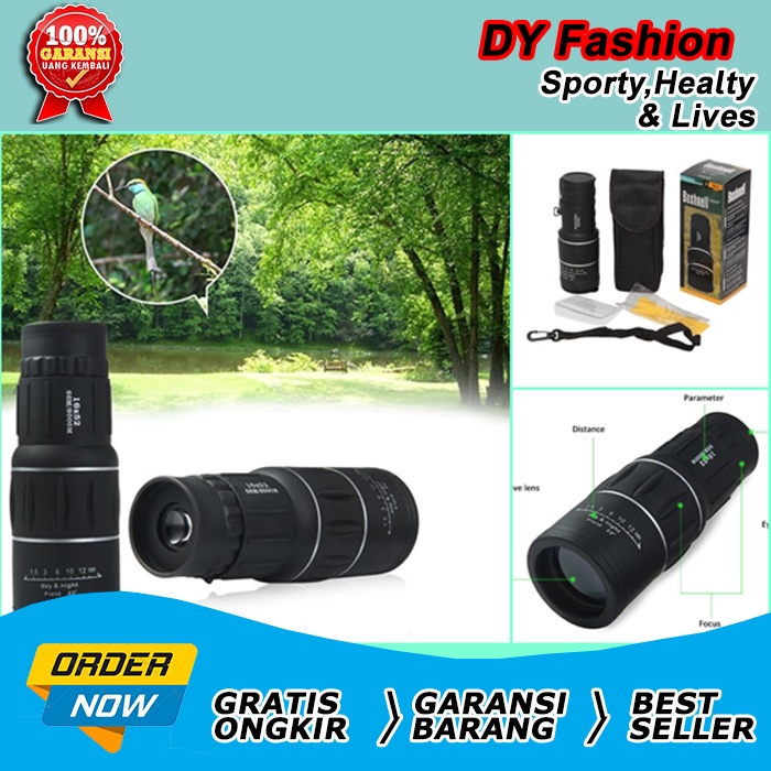Jual teropong monocular jarak jauh MN869 alat camping hiking gunung ...