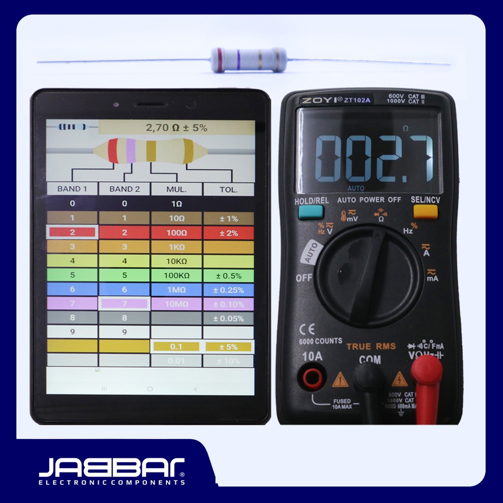 Jual RESISTOR 2R7 OHM 1W 5% DIP (2,70 OHM) - ABU-ABU - 10PCS | Shopee ...