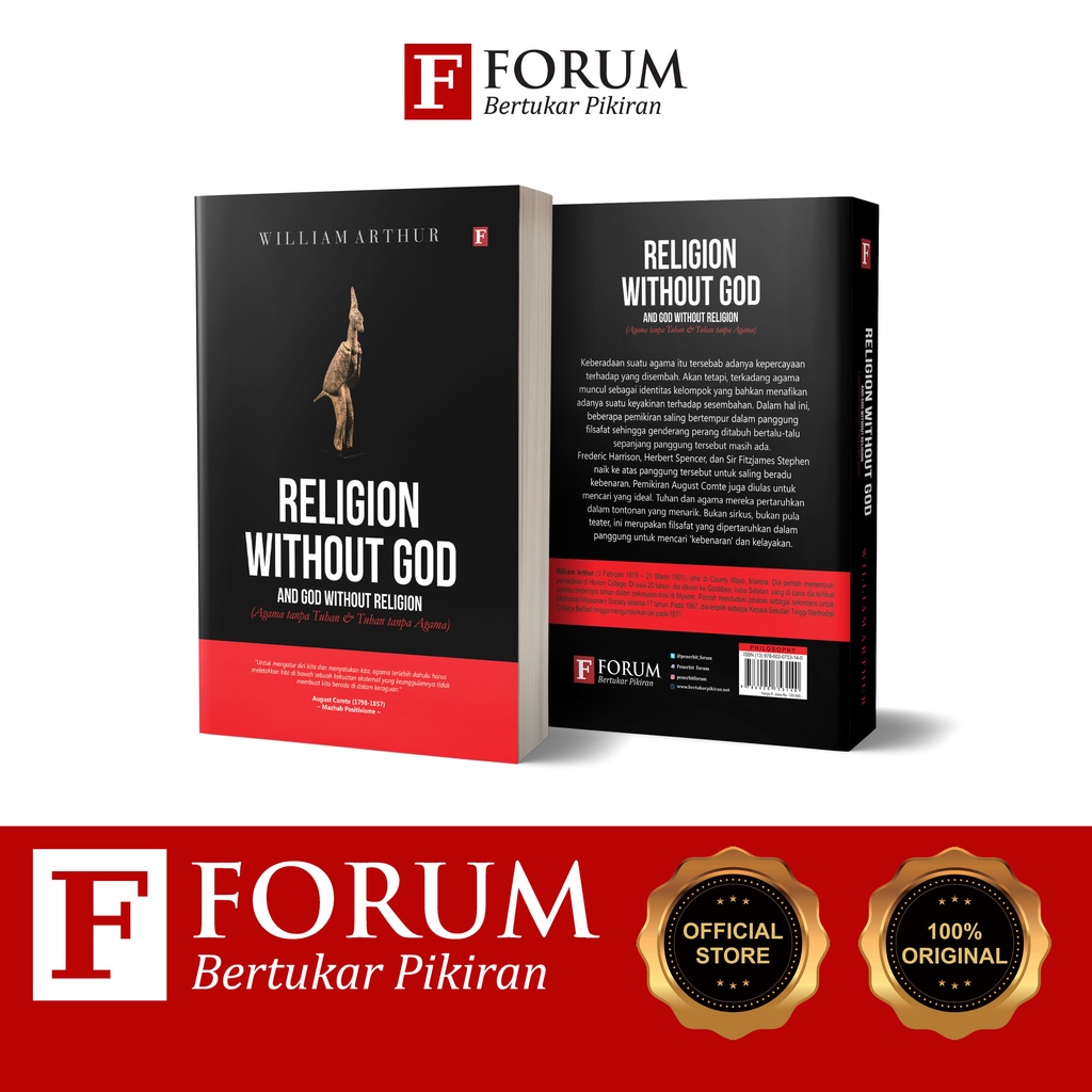 Jual Buku RELIGION WITHOUT GOD AND GOD WITHOUT RELIGION - William ...