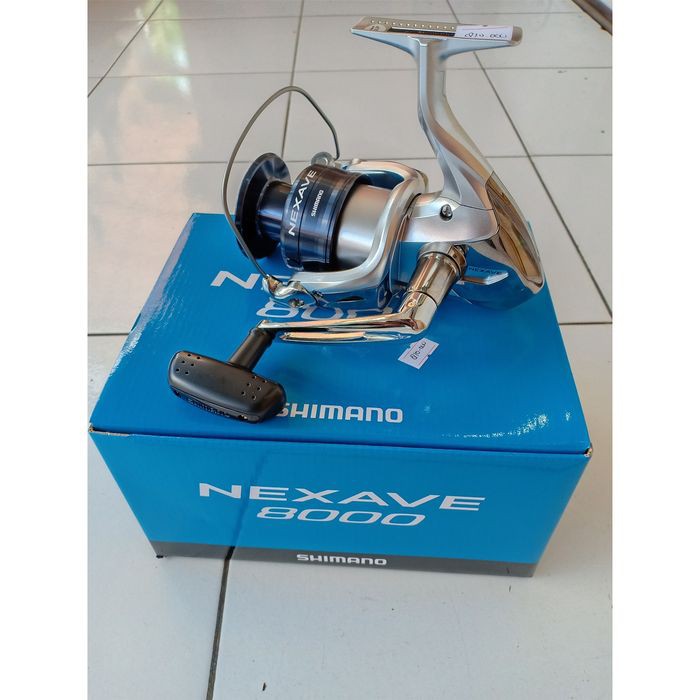 Jual Reel Spinning Shimano Nexave 8000 Max Drag 8kg - maniac fishing ...