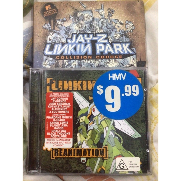 Jual LINKIN PARK CD ALBUM REANIMATION - COLLISION COURSE JAY-Z | Shopee ...