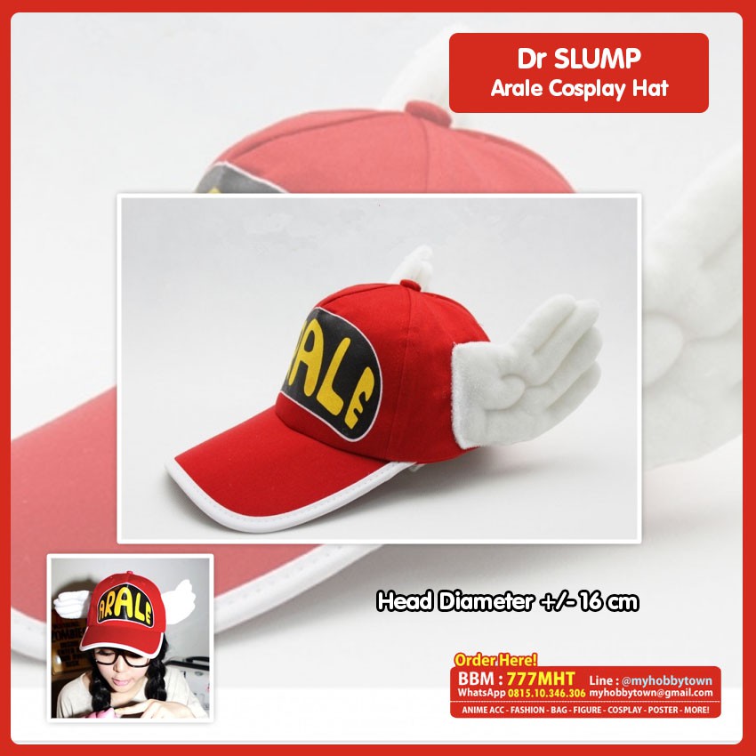 Jual Topi ARALE - Dr. Slump - Cosplay Hat | Shopee Indonesia