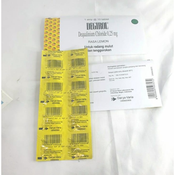 Jual Degirol tablet hisap isi 10 tab | Shopee Indonesia