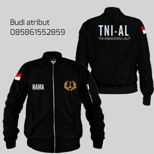 Jual Jaket bomber TNI-AL /JAKET BOMBER TNI ANGKATAN LAUT | Shopee Indonesia