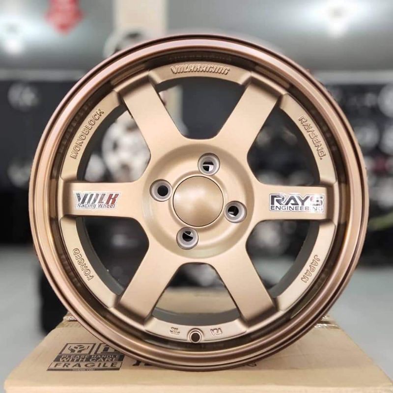 Jual velg mobil rays te37 ring 15x7 4x100 | Shopee Indonesia