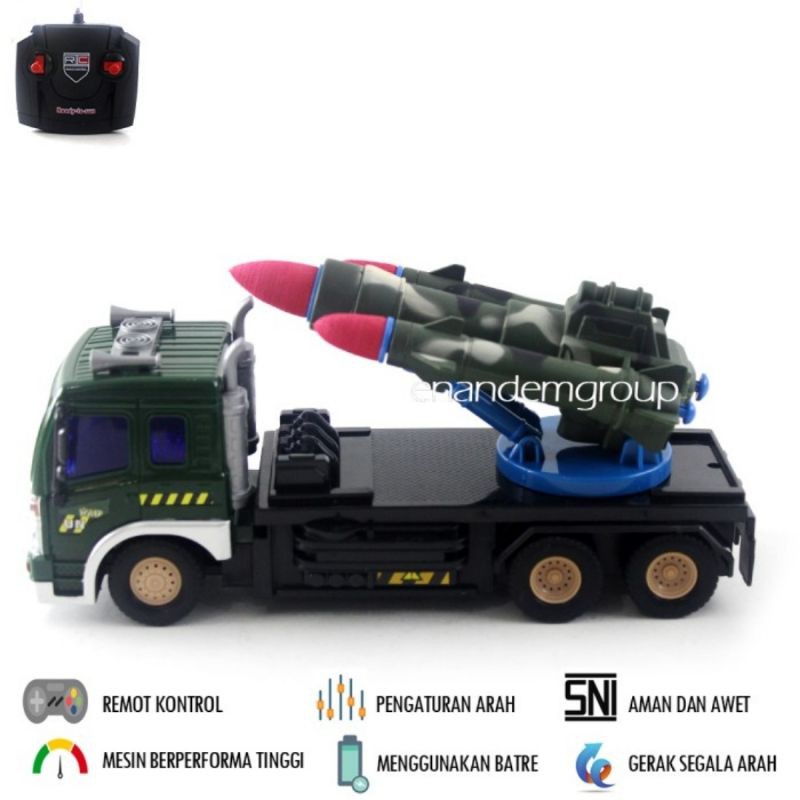 Jual Remote Control Mobil Rudal Roket Perang RC | Shopee Indonesia
