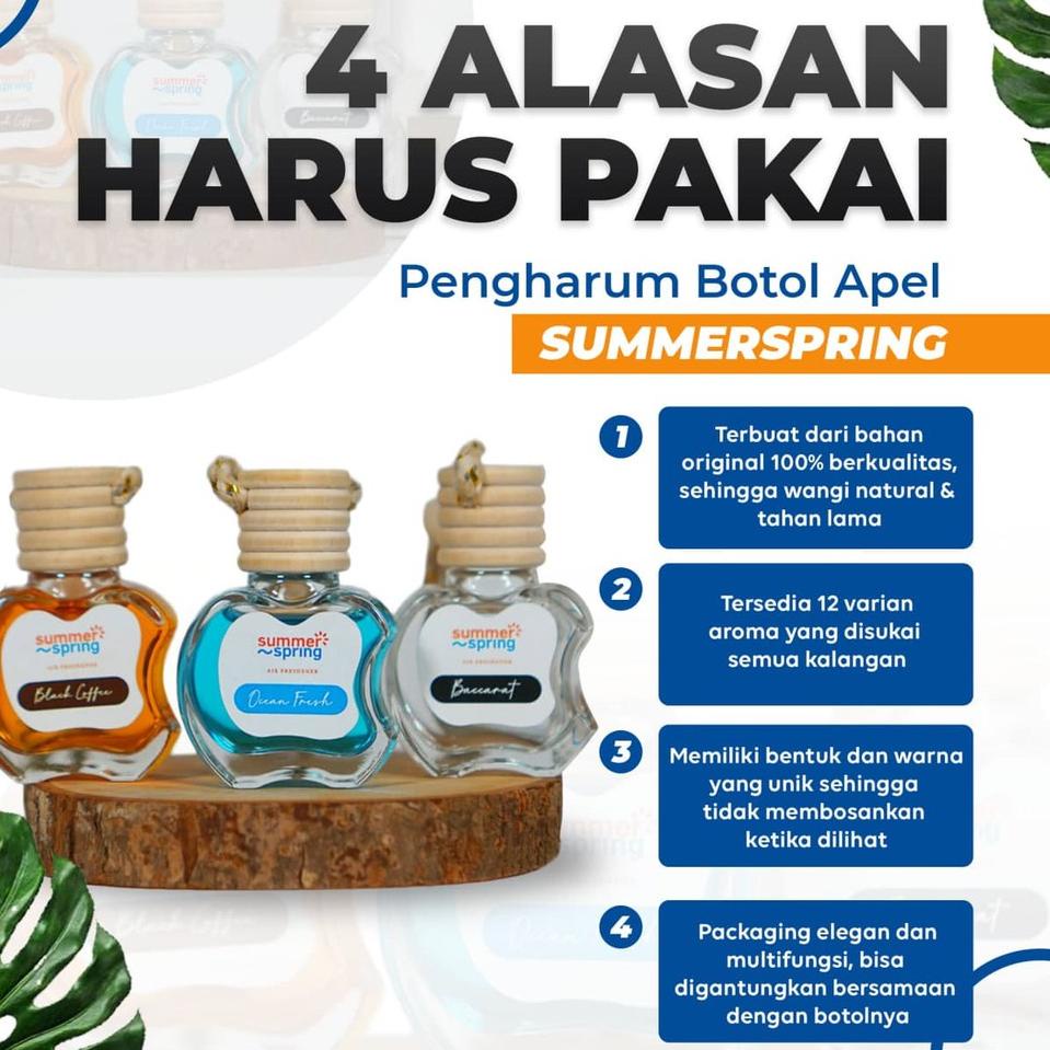 Jual BISA Pengharum Ruangan Gantung Botol Apel / Pengharum Mobil ...